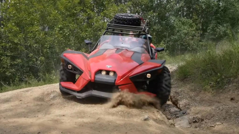 Excellent Bad Idea: Off-Roading A Polaris Slingshot