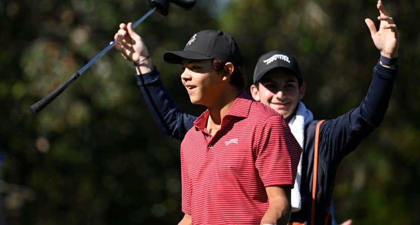 Tiger's Son, Charlie Woods, Wins Team TaylorMade Invitational In ...
