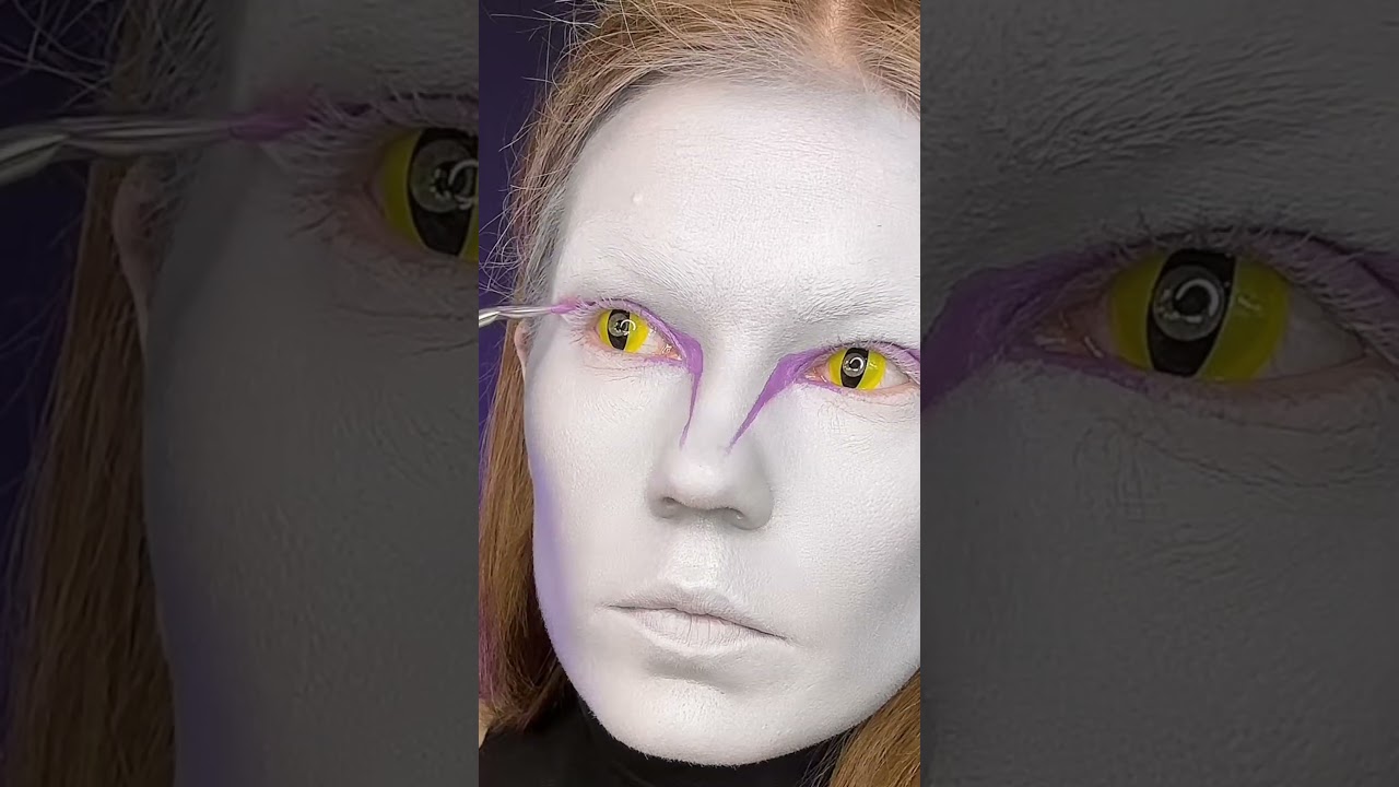 Orochimaru cosplay makeup transformation tutorial