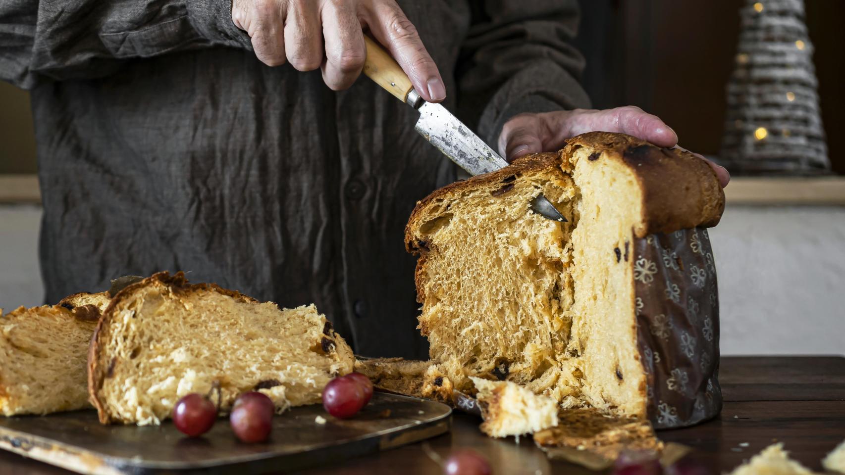 La técnica de un chef italiano para cortar bien el ‘panettone’ y que ...