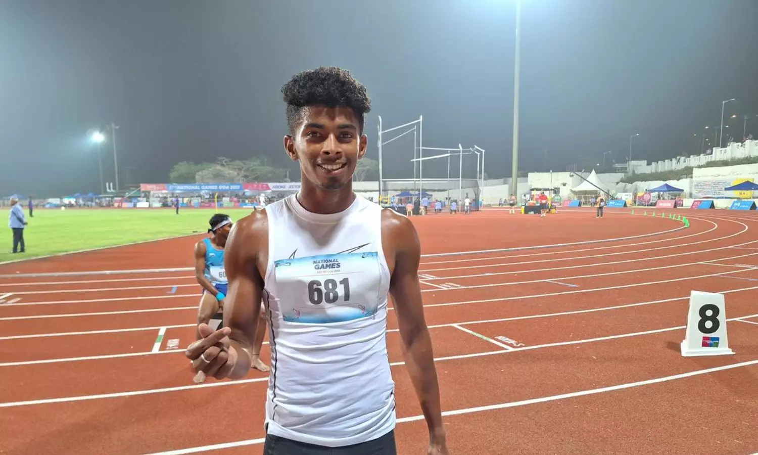 Pradeep Senthilkumar breaks 17-year-old 800m short track national record