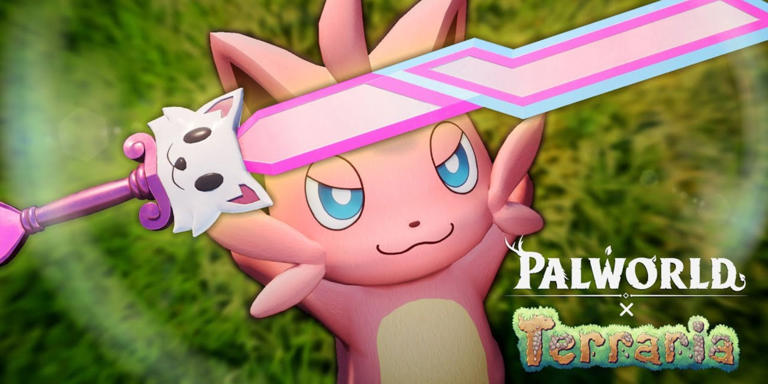 Palworld: Feybreak Update Adds Terraria Sword Meowmere