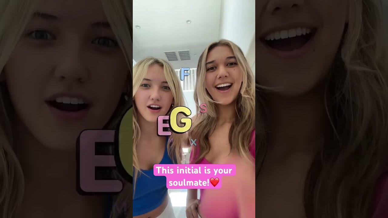 Find Your Soulmate Initial with These Fun Sisters