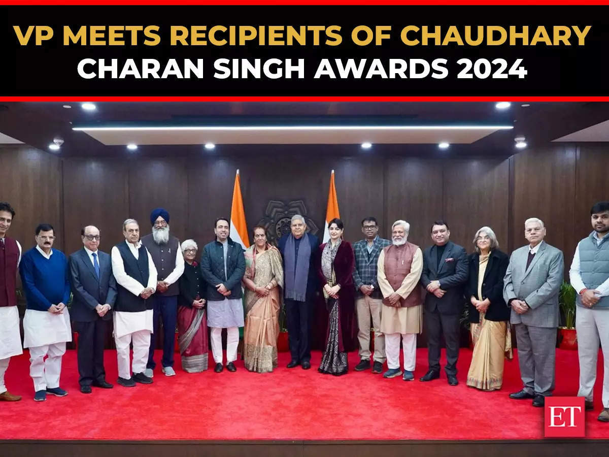 Vice President Jagdeep Dhankhar engages with the recipients of ... Vice President Jagdeep Dhankhar engages with the recipients of ...