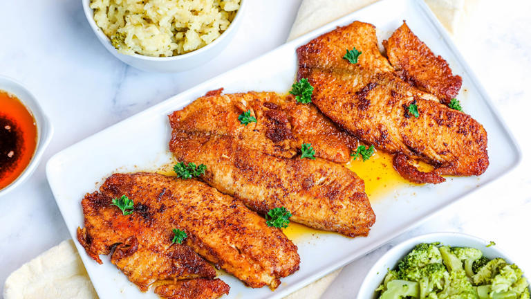 Tilapia Is A Mild-flavored Fish, So The Seasonings In This Recipe Add ...