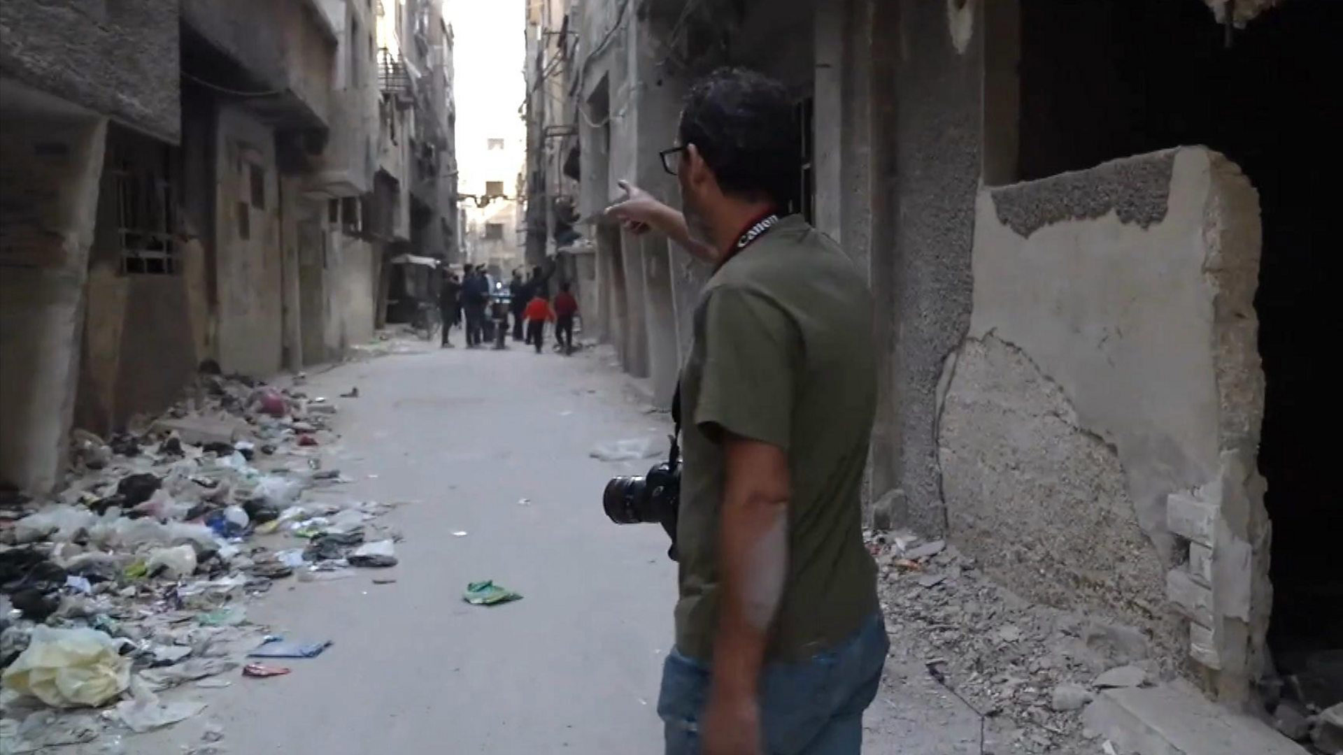 Watch: BBC reporter returns to childhood home destroyed in Syria civil war Watch: BBC reporter returns to childhood home destroyed in Syria civil war
