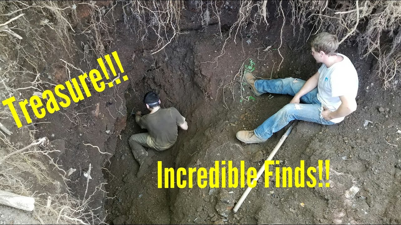 Digging for Antique Bottles!