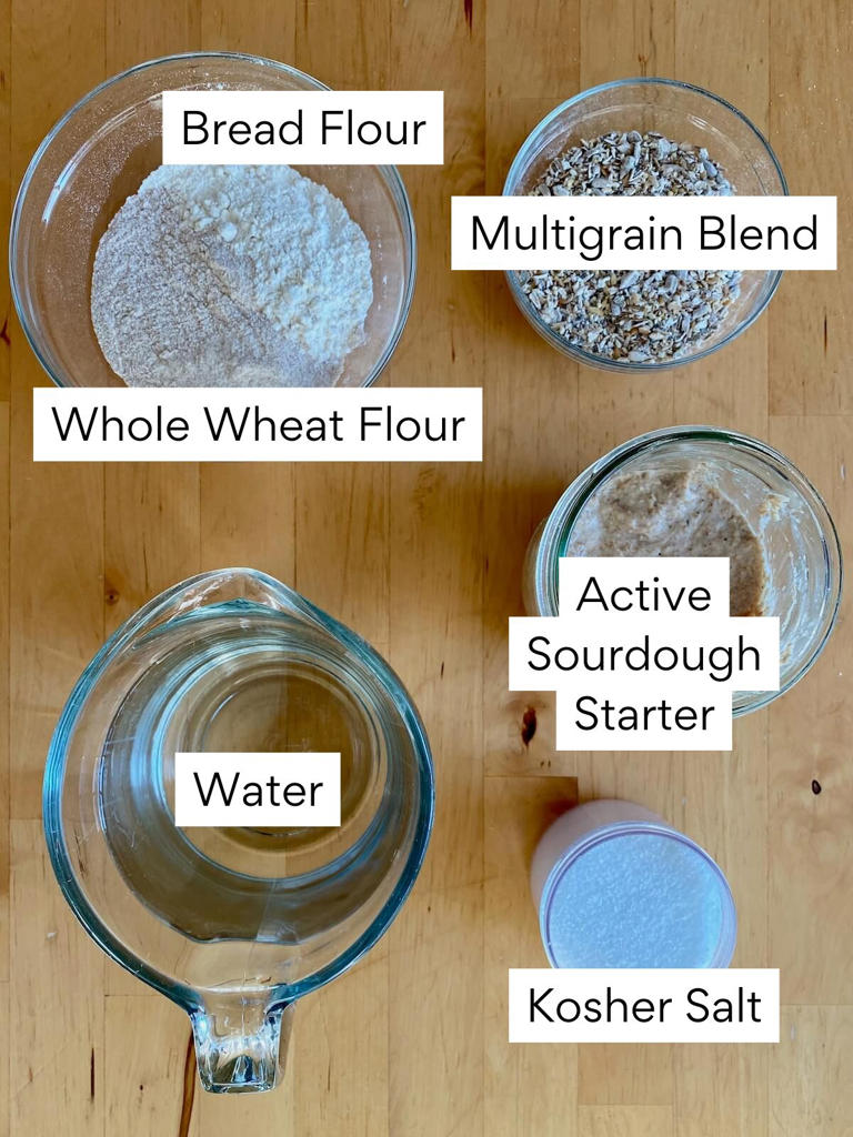 Multigrain Sourdough Bread