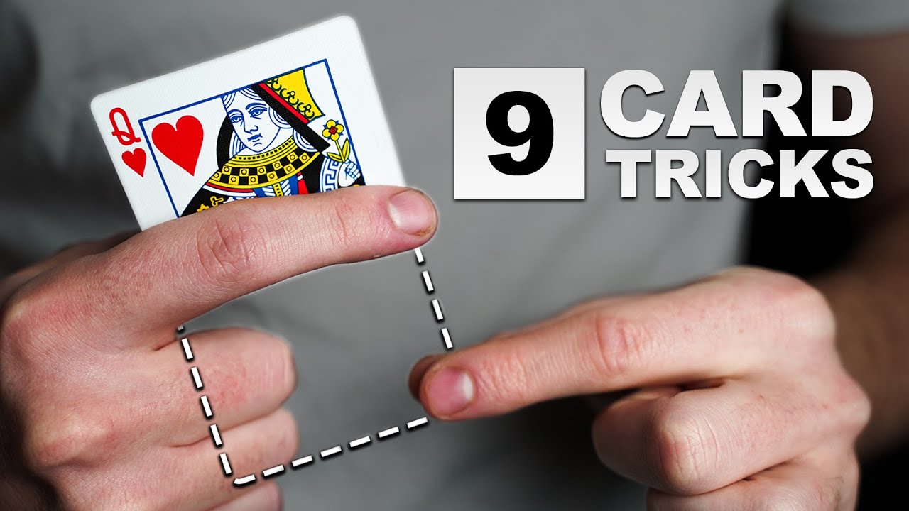 9 VISUAL Card Tricks Anyone Can Do | Revealed