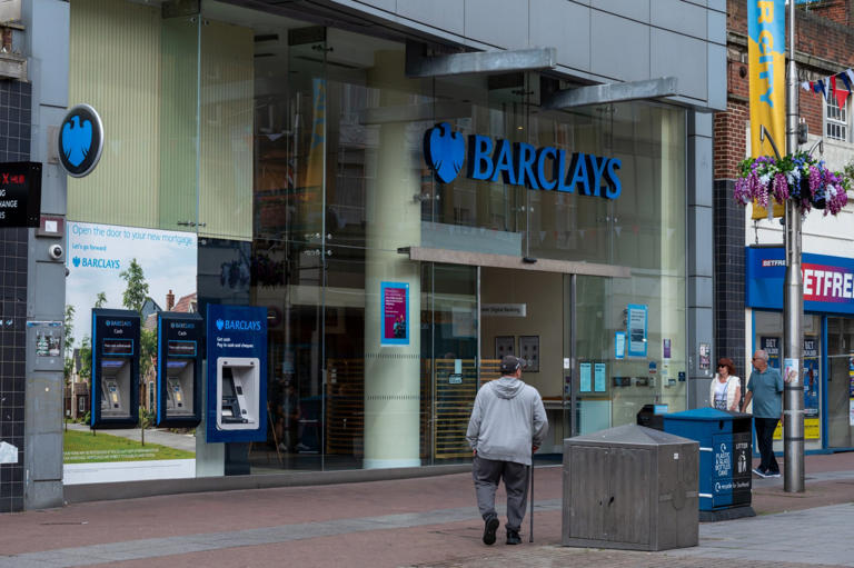 Full list of Barclays bank stores that will close next year