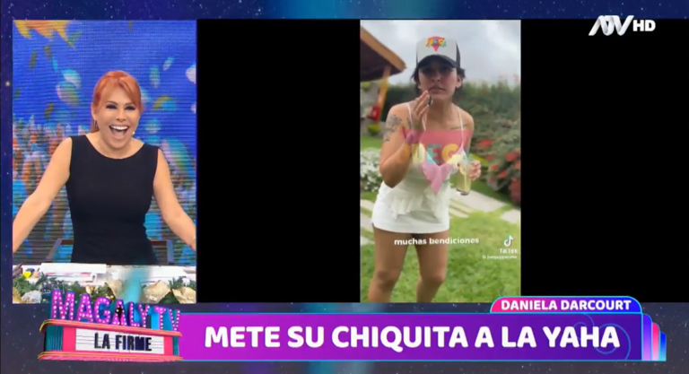 Magaly Medina se sorprende con imitación de Daniela Darcourt a Yahaira ... Magaly Medina se sorprende con imitación de Daniela Darcourt a Yahaira ...
