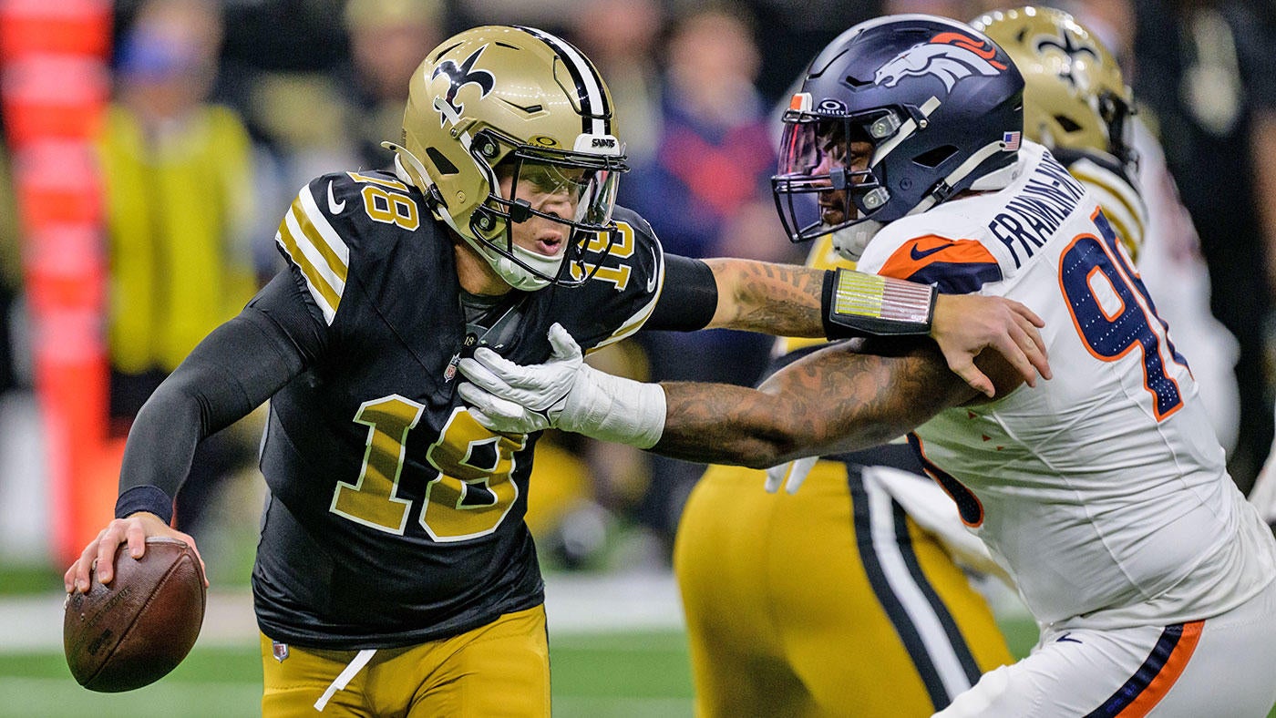 Saints debut 2025 white alternate helmet with gold accents for 'Color ...