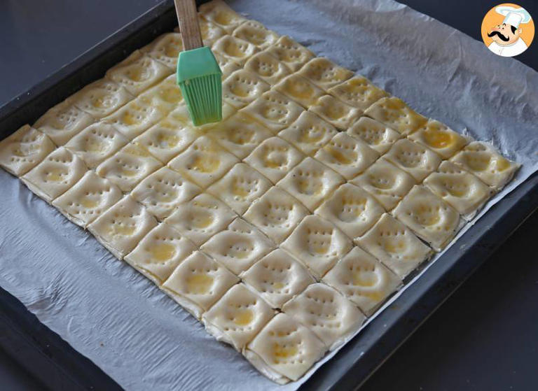 Quick and easy puff pastry bites for a successful aperitif!