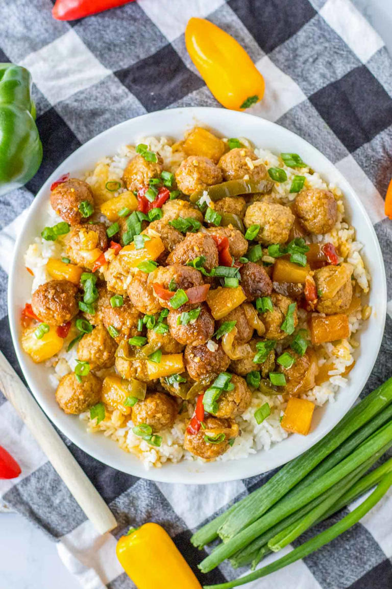Hawaiian Meatballs