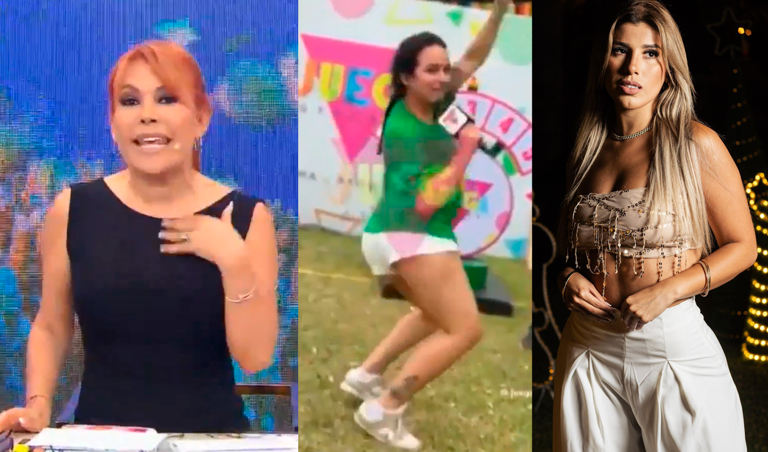 Magaly Medina se sorprende con imitación de Daniela Darcourt a Yahaira ... Magaly Medina se sorprende con imitación de Daniela Darcourt a Yahaira ...