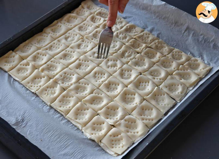 Quick and easy puff pastry bites for a successful aperitif!