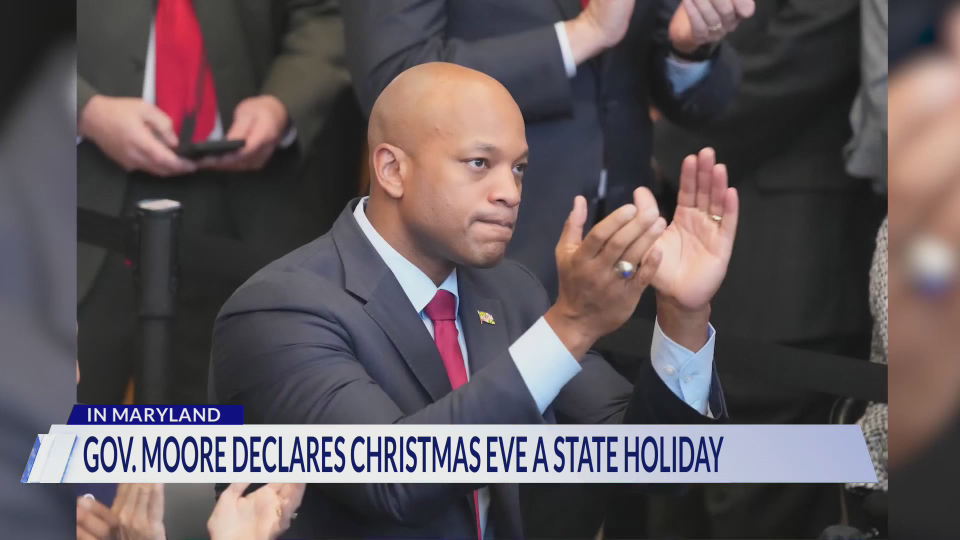 Maryland Governor Wes Moore declares Christmas Eve a state holiday Maryland Governor Wes Moore declares Christmas Eve a state holiday