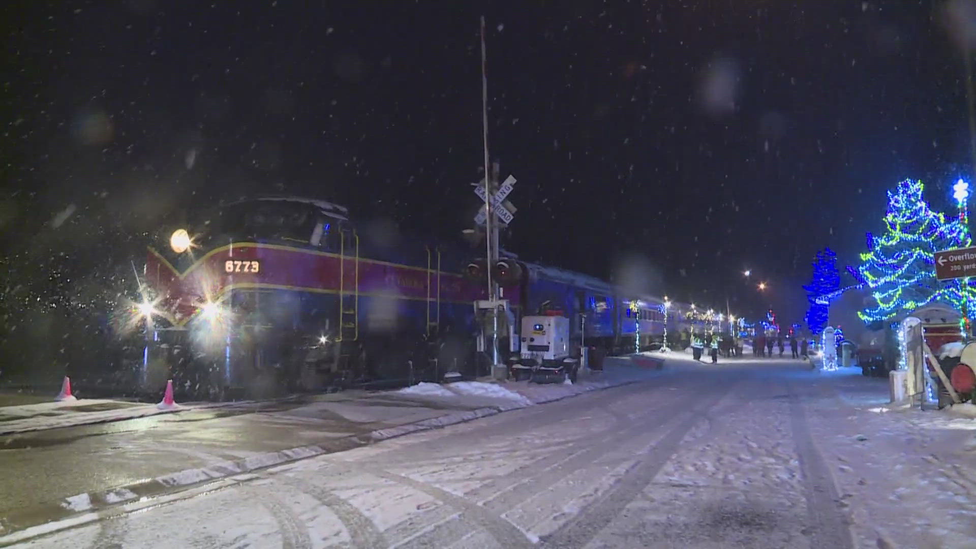 Federal agency investigating North Pole Adventure train derailment