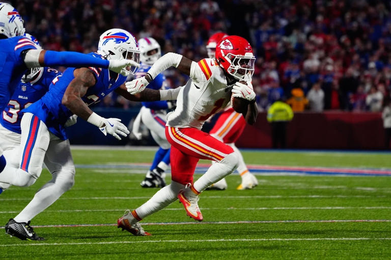 Will Xavier Worthy play this week? Injury updates for Chiefs WR