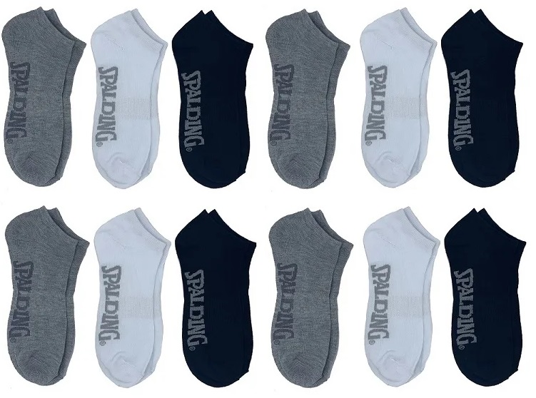 Spalding Socks for Men 30-Pack $8.98 at Walmart!