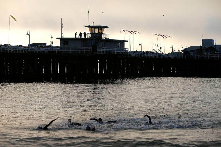 Santa Cruz pier partially collapses amid heavy waves, 2 people rescued
