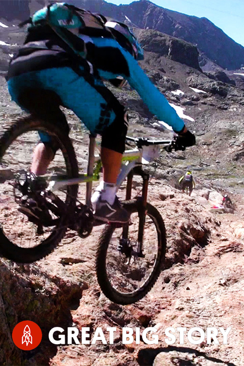 À la conquête de la Mégavalanche, la plus longue course de descente au ...