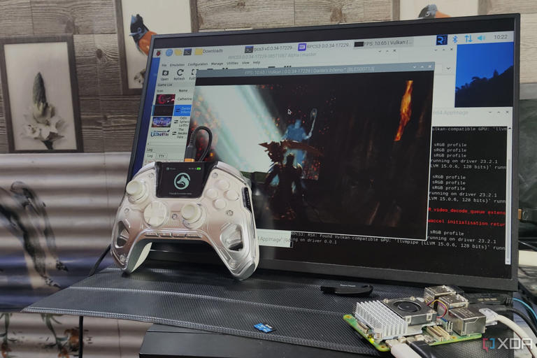 I tried emulating PS3 games on the Raspberry Pi