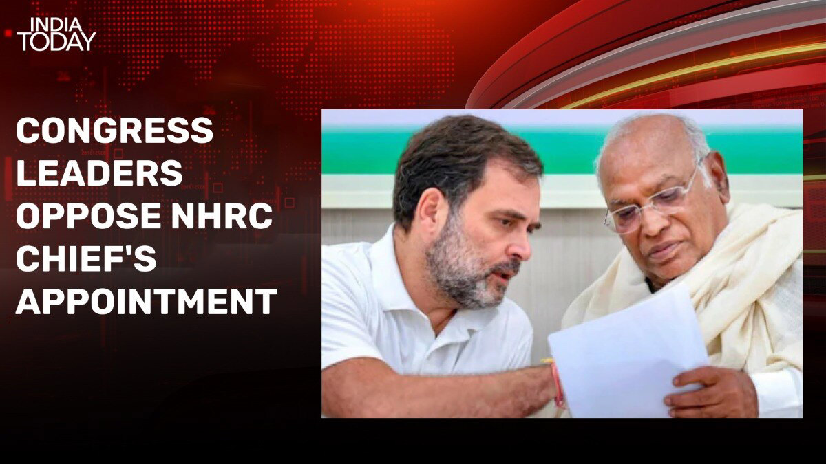 Rahul Gandhi, Mallikarjun Kharge oppose human rights panel chief's ... Rahul Gandhi, Mallikarjun Kharge oppose human rights panel chief's ...