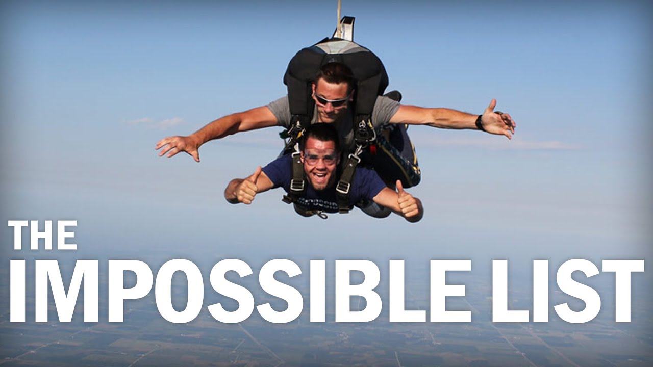 Why you need an impossible list to crush your goals