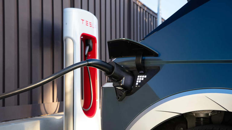Kia's Tesla Supercharger Adapter Is Rolling Out Now