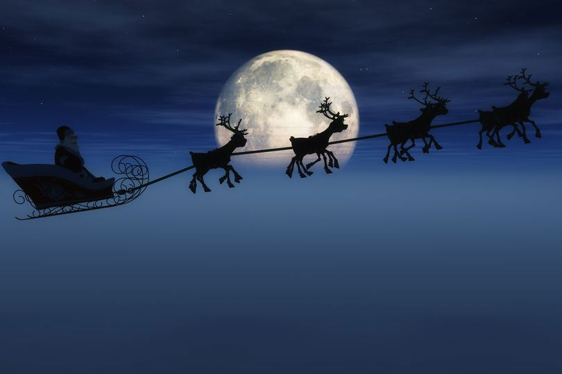 Real-time Santa tracker lets you follow his sleigh across the world ... Real-time Santa tracker lets you follow his sleigh across the world ...