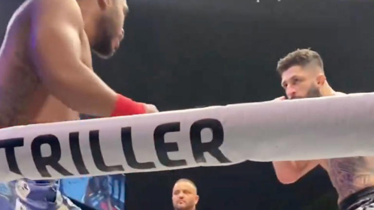 Video: Former UFC Fighter Sabah Homasi Scores Stunning KO in BKFC Debut Video: Former UFC Fighter Sabah Homasi Scores Stunning KO in BKFC Debut