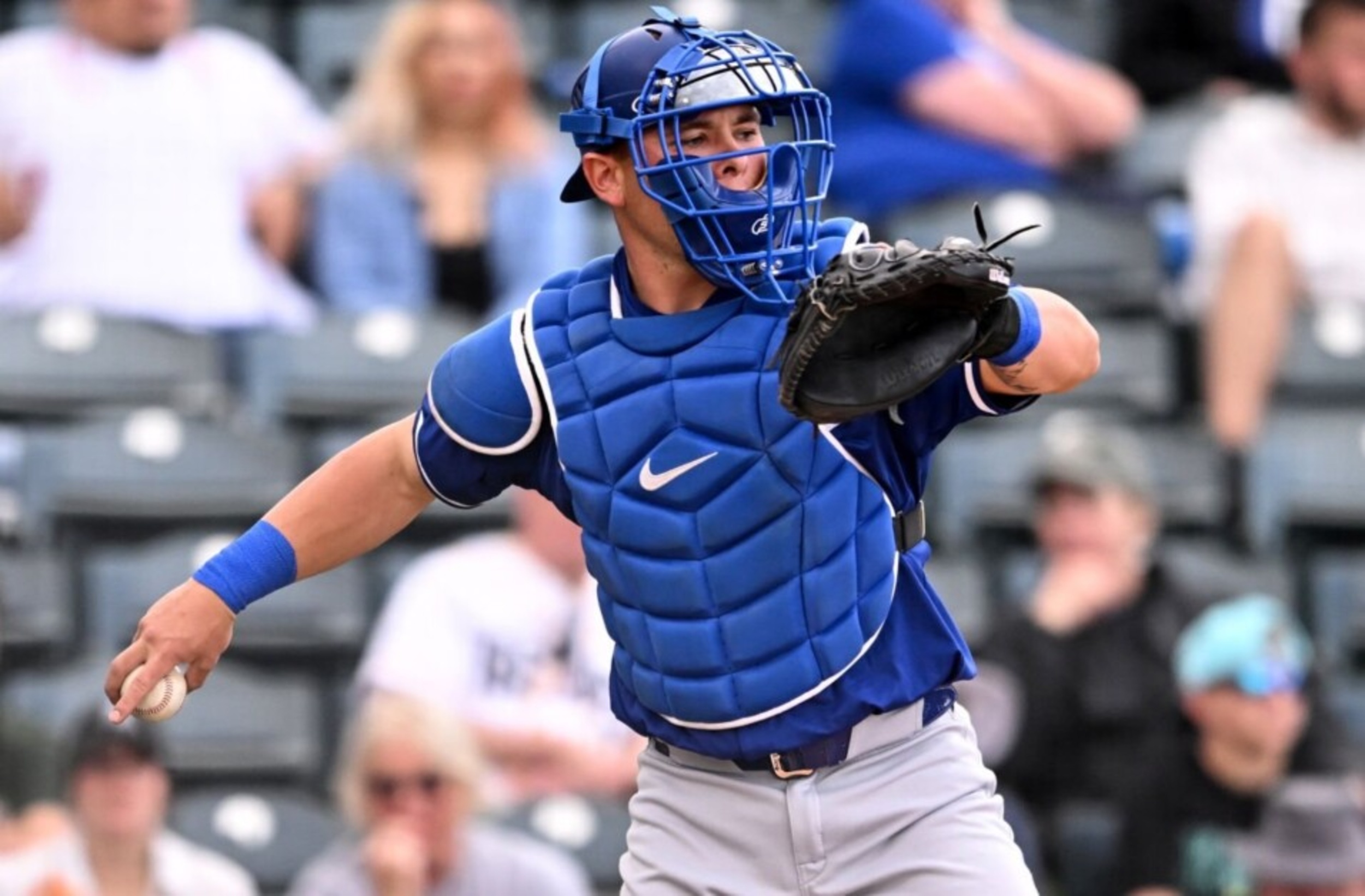 Plan For Dodgers Prospect Dalton Rushing Entails Remaining Catcher