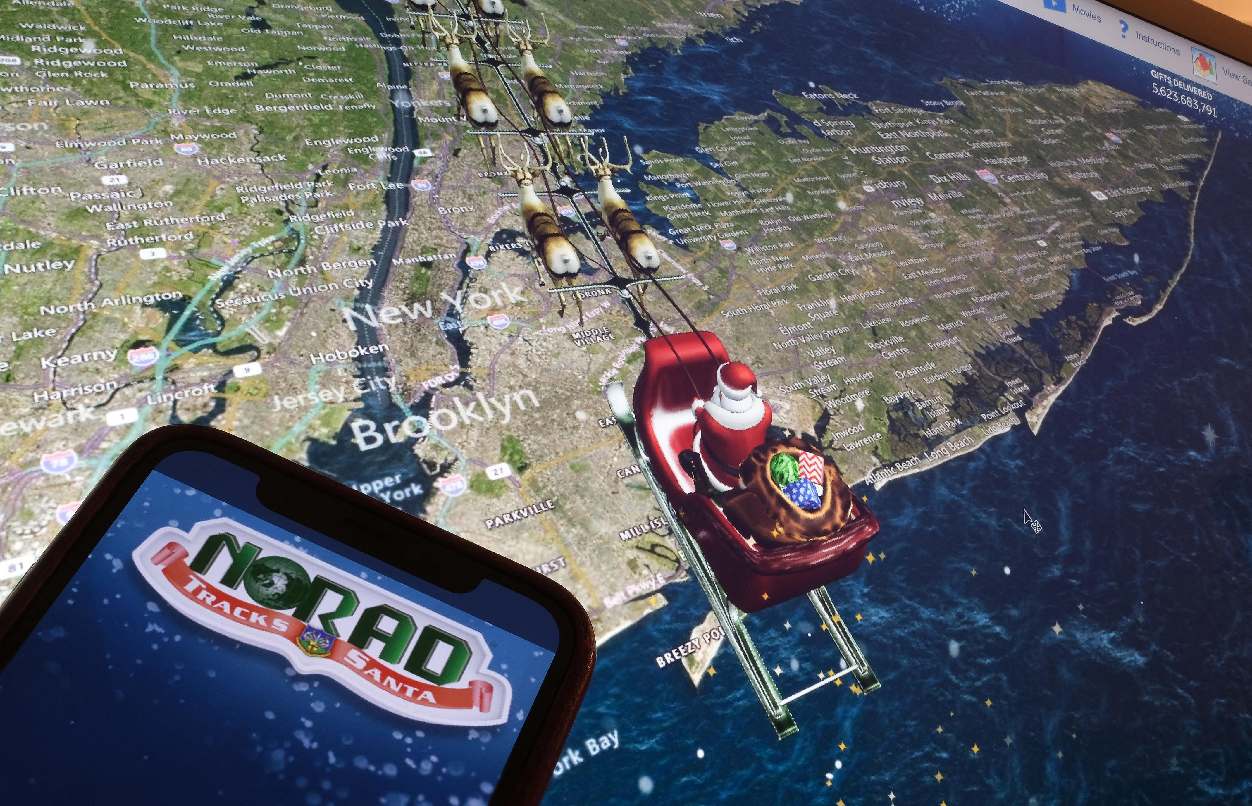 Where is Santa right now? Follow live in 2025 with NORAD Santa Tracker