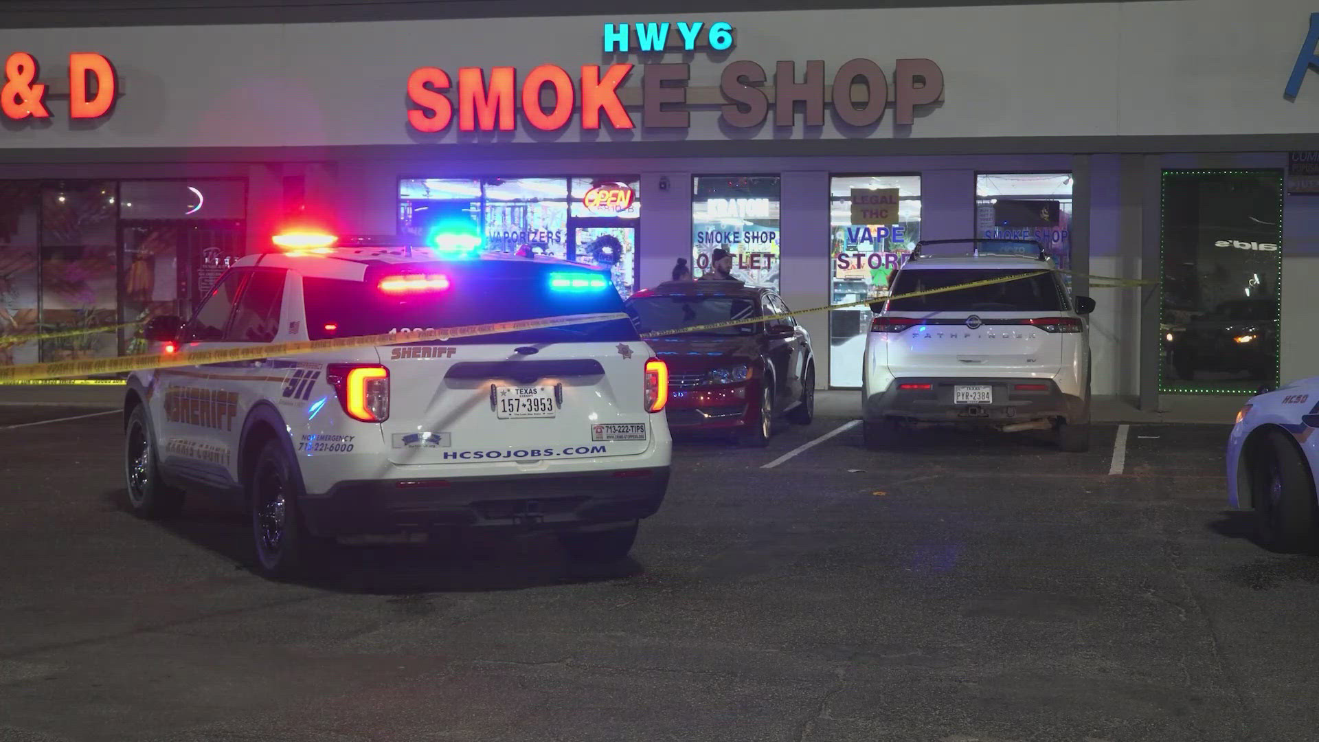 Masked men open fire at smoke shop on Highway 6, employee hospitalized ... Masked men open fire at smoke shop on Highway 6, employee hospitalized ...