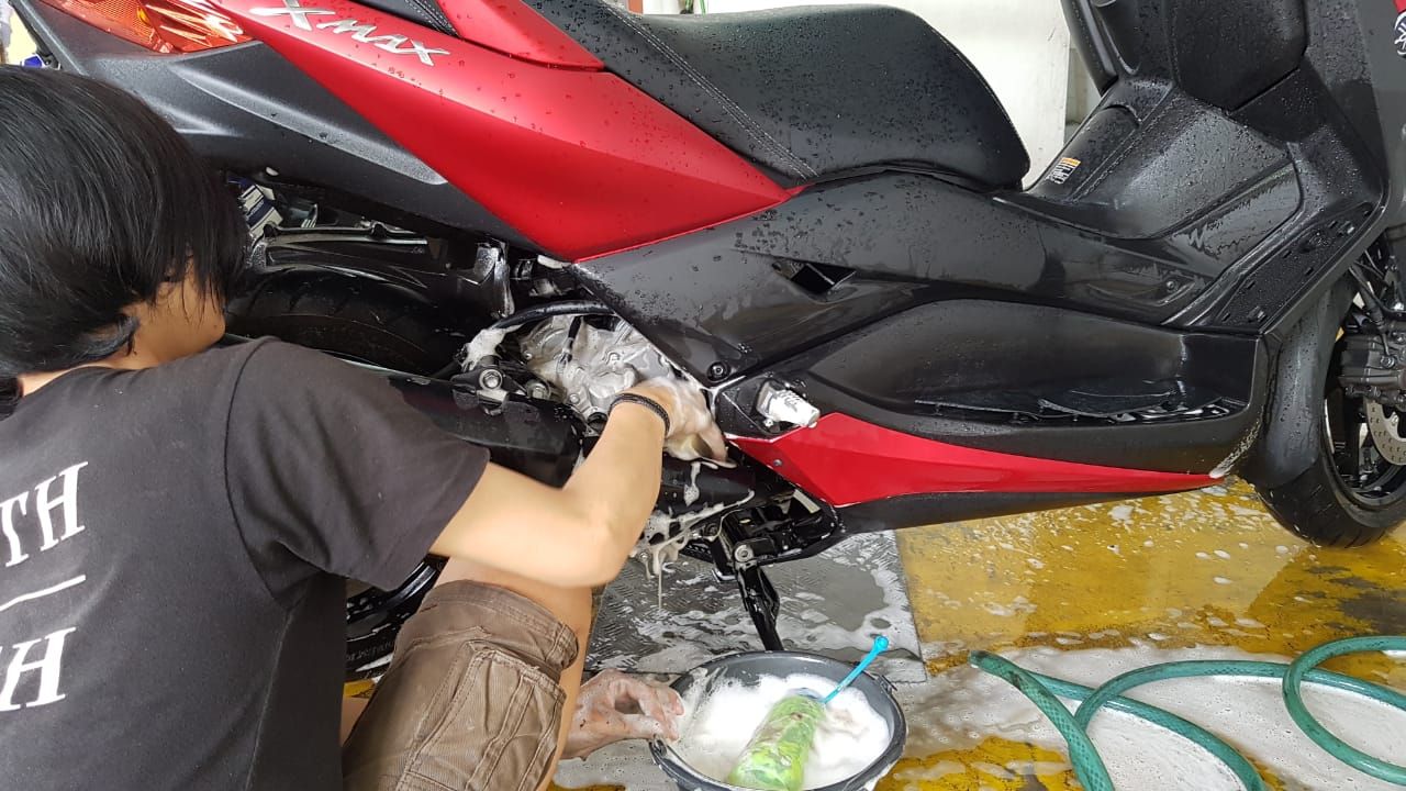 Begini Cara Yang Benar Mencuci Motor Warna Doff, Jangan Sampai Jadi Begini
