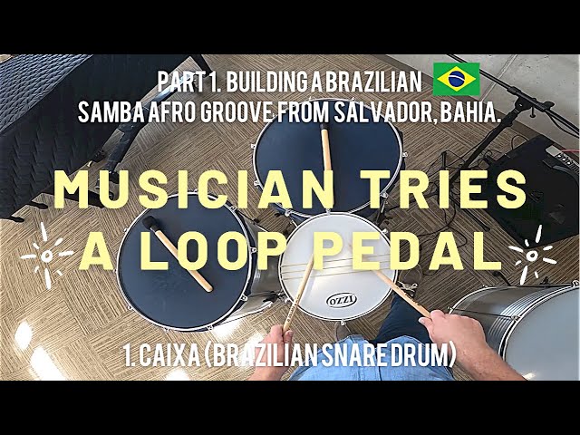 Musician Tries a Loop Pedal!