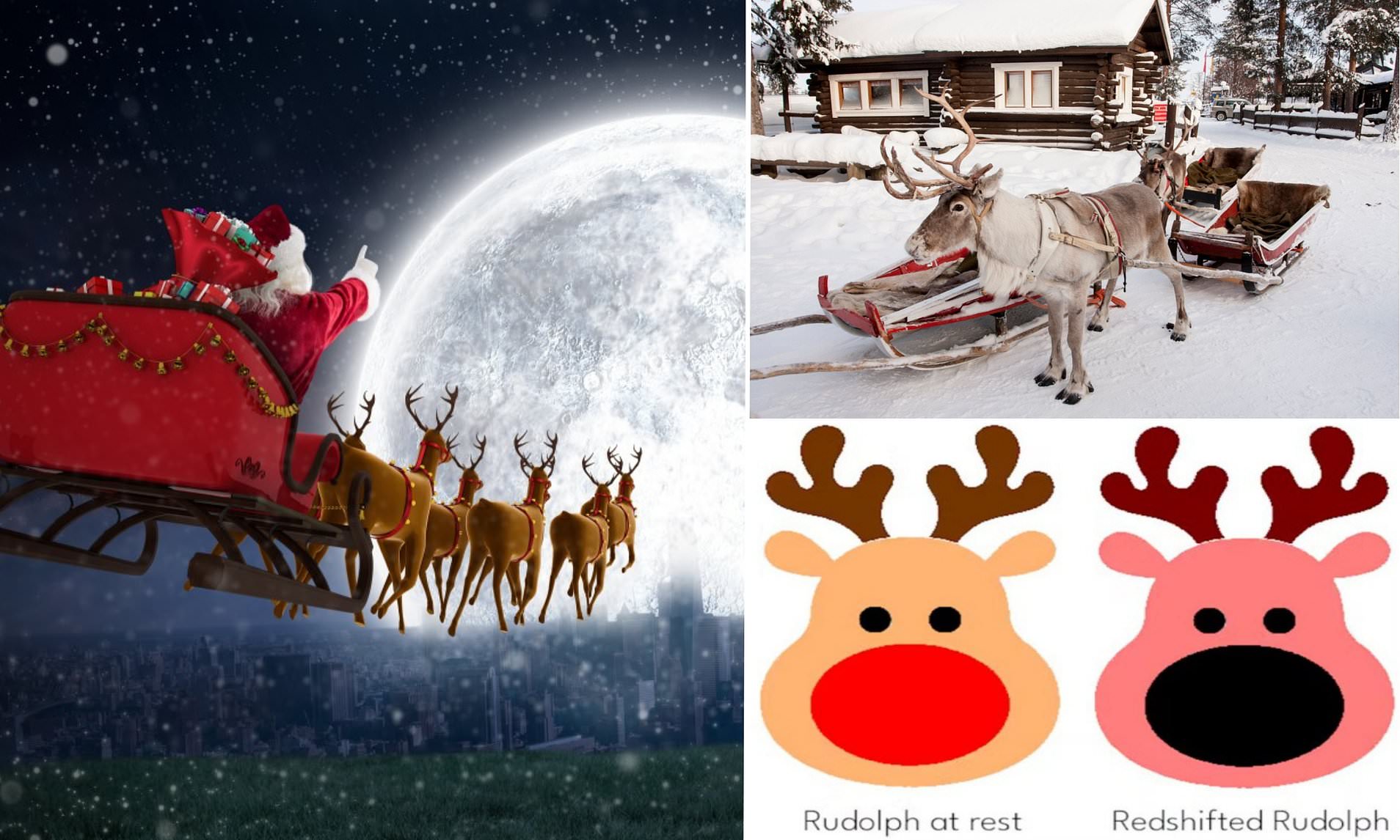 Scientists pinpoint just how fast Santa would have to travel tonight