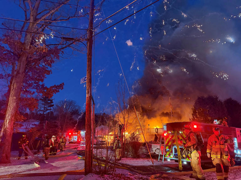 'Lost everything': Fireworks explode during fire that leveled two ...