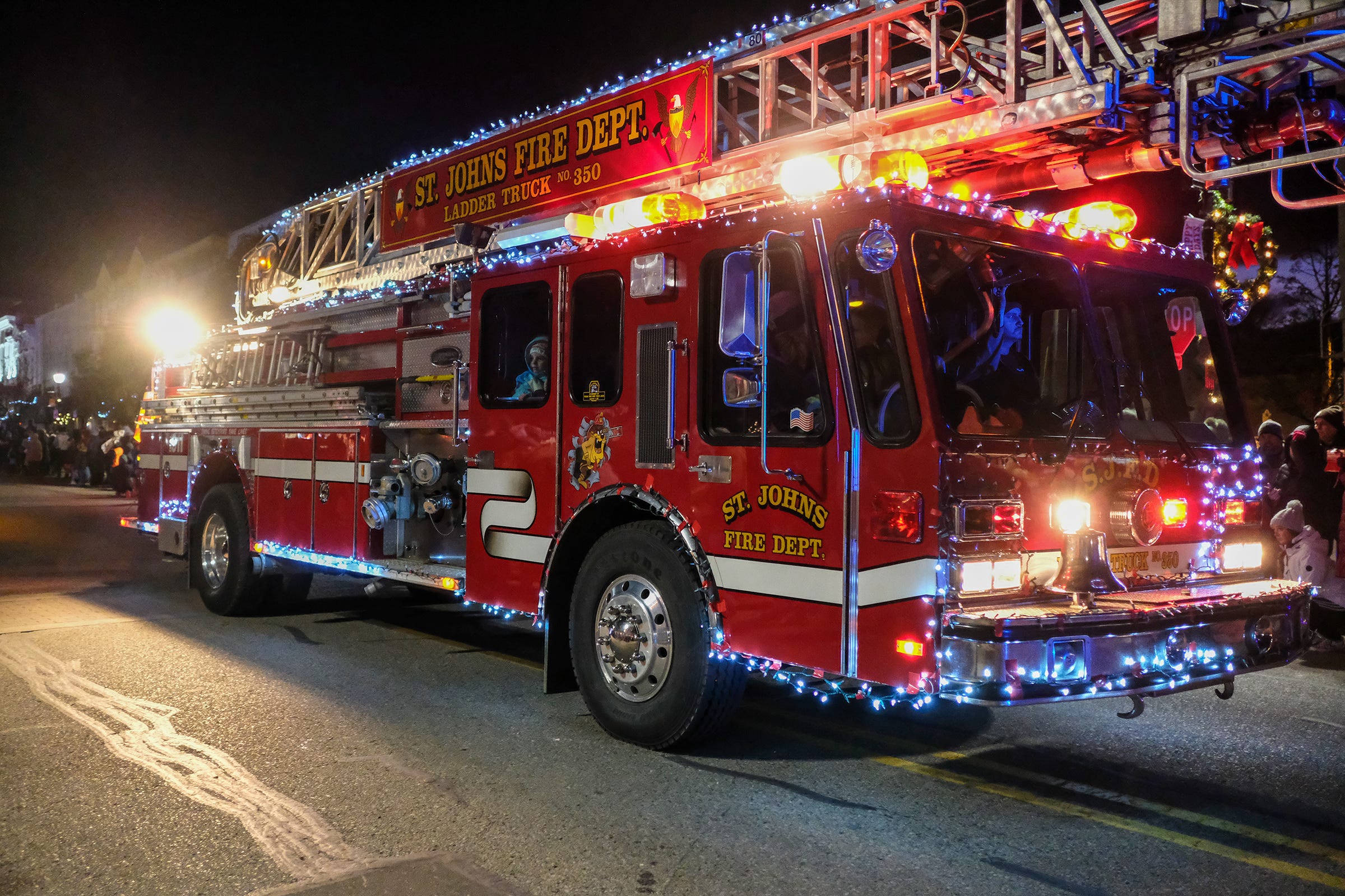First responders play Santa after family impacted by Christmas Eve fire