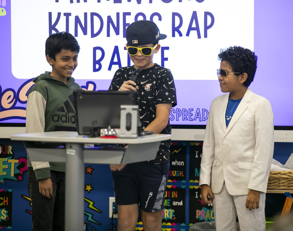 Sulphur Springs students drop the mic after rap battle