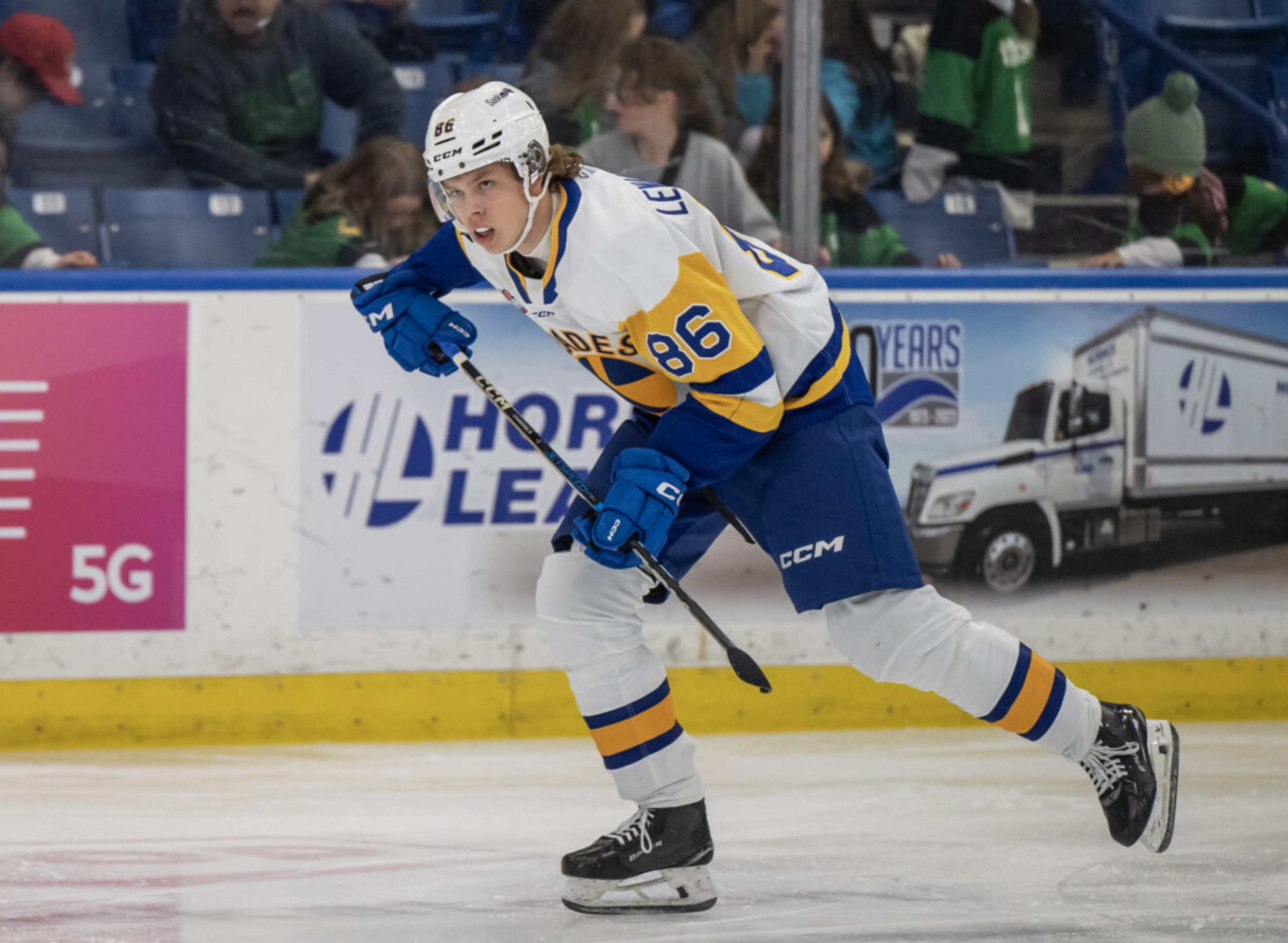 Saskatoon Blades’ David Lewandowski Preparing for the 2025 NHL Draft