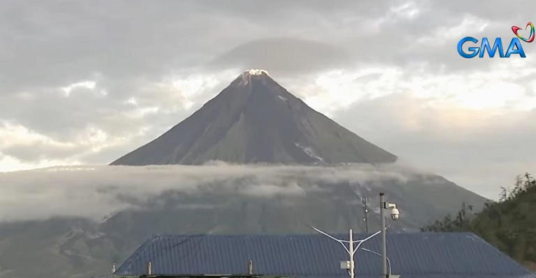 Rains due to shear line may trigger lahar from Mayon Volcano