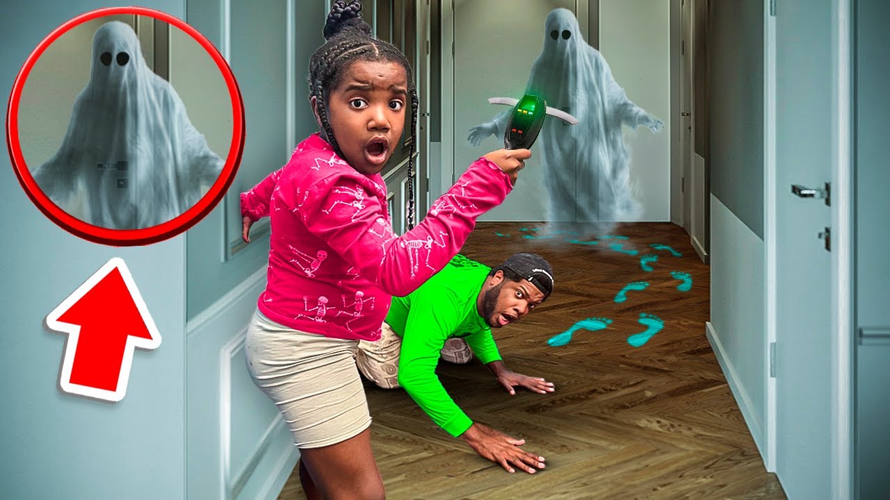 We found a ghost in the kids’ room