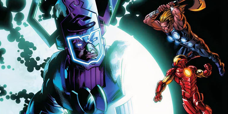 How Powerful Is Galactus Compared To Thanos And Kang?