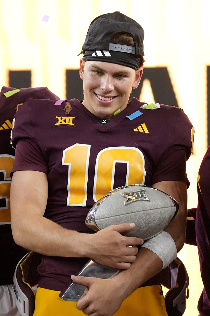 Arizona State rides quarterback Sam Leavitt's steady hand into the ...
