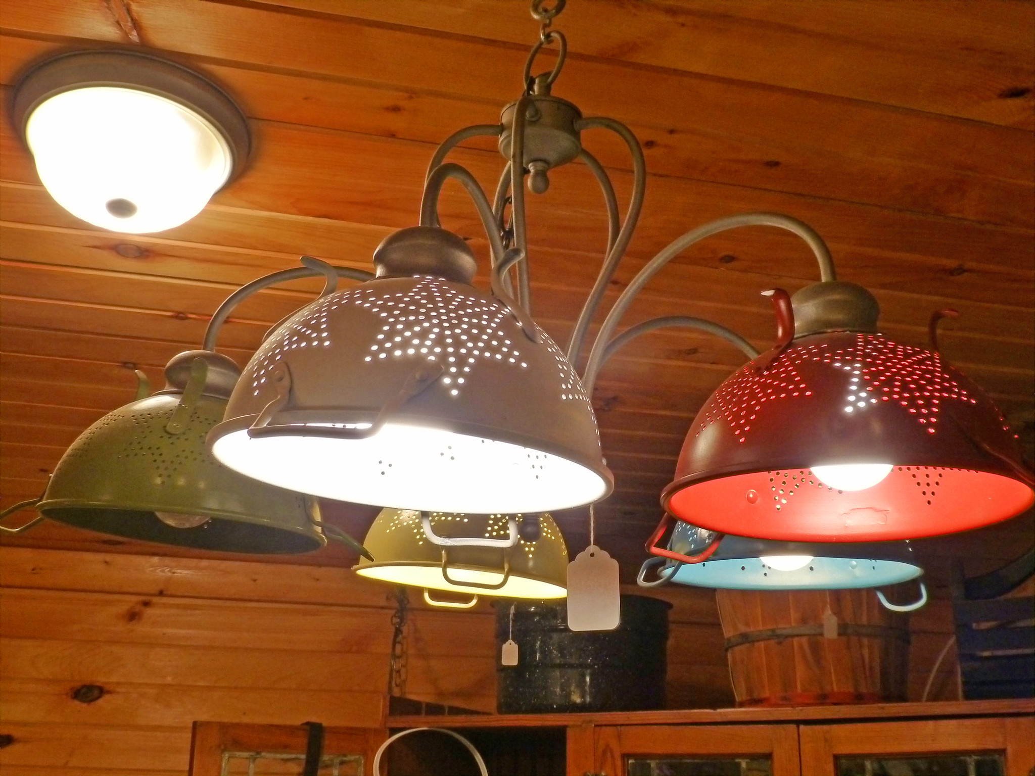 15 DIY Light Fixtures Made with Salvaged Finds