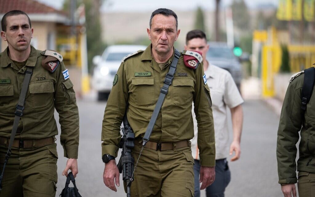 IDF chief Halevi announces he will resign on March 6, cites ‘my ...