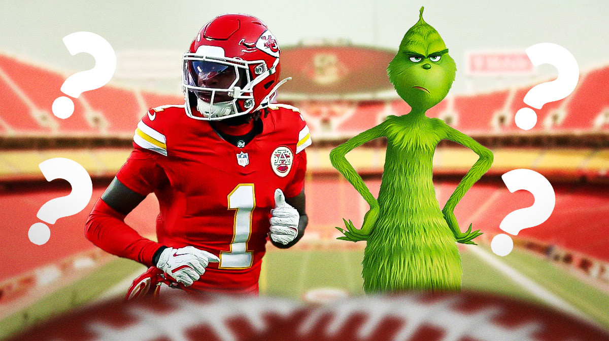 Chiefs’ Xavier Worthy hit with unsportsmanlike for Grinch-inspired ... Chiefs’ Xavier Worthy hit with unsportsmanlike for Grinch-inspired ...