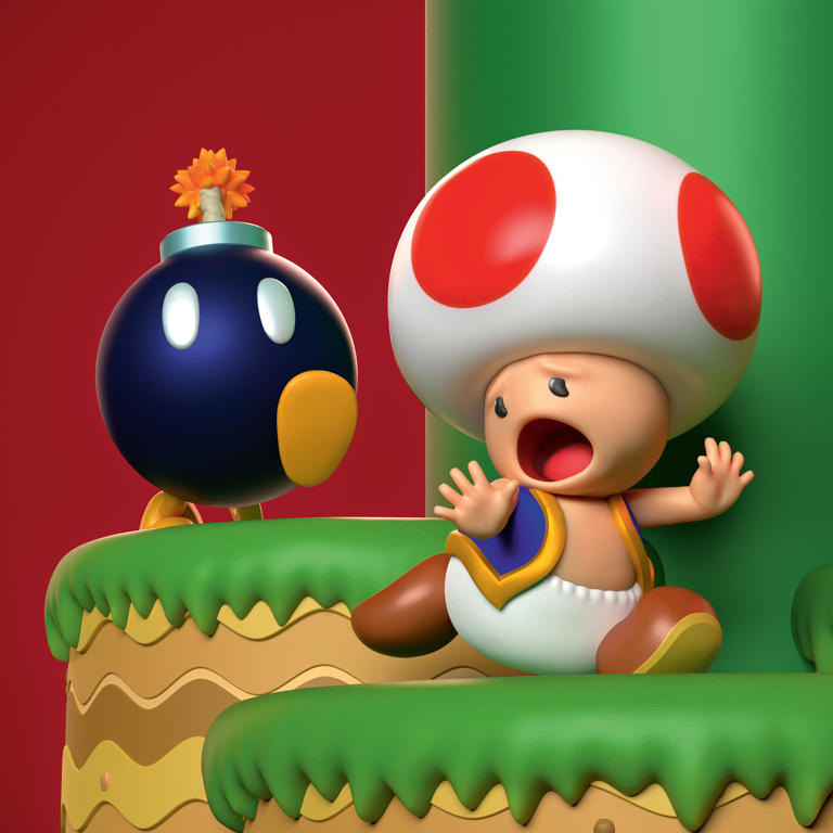 How this playful 3D tribute to Nintendo’s Super Mario was made